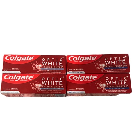 colgate | Other | Colgate Optic White Stain Fighter Toothpaste Bundle ...